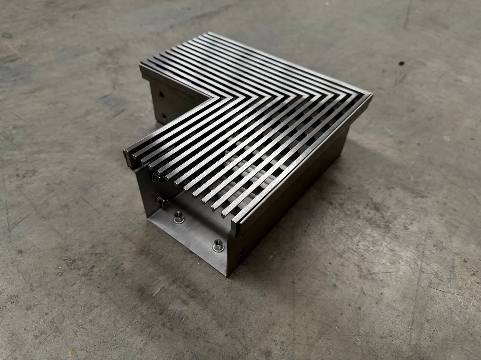 135 mm Wide , 90 mm Deep Heavy Duty Drain - TheStripDrain