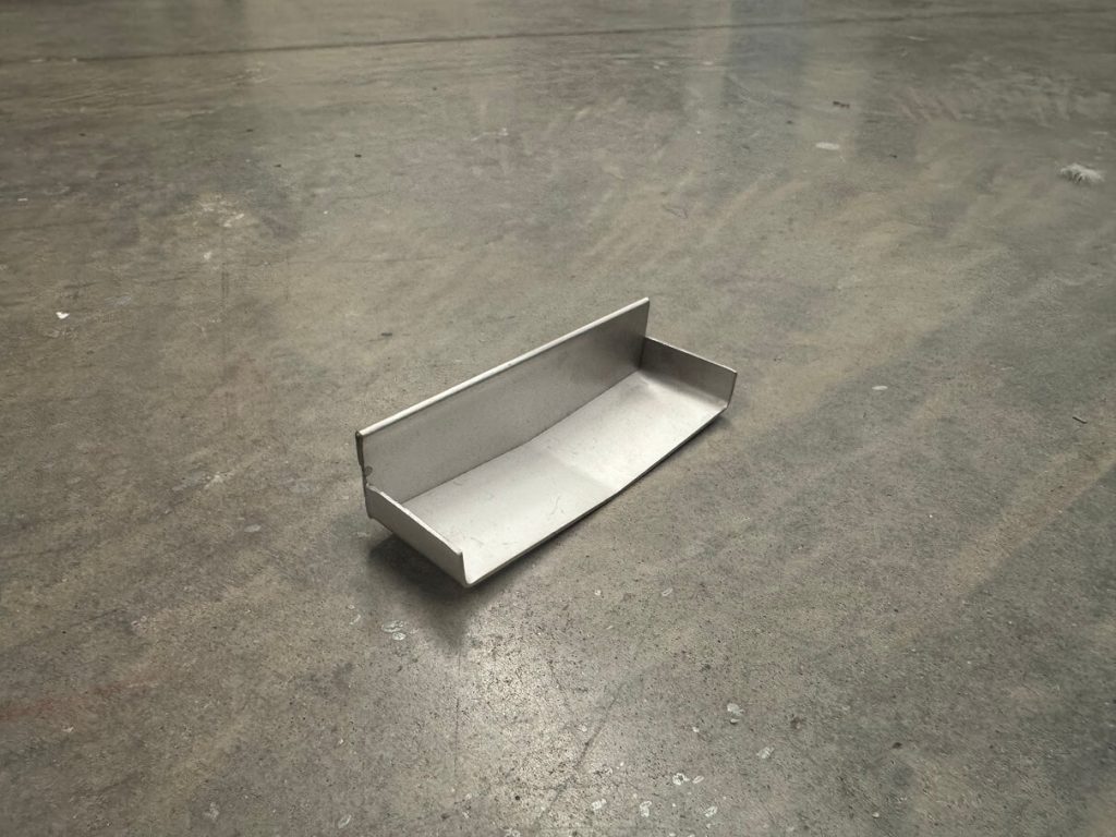 100 mm Wide , 25 mm Deep Drainage channel - TheStripDrain